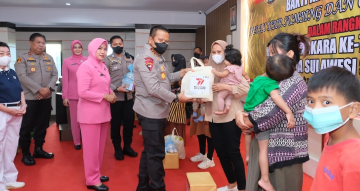 Maknai Hari Bhayangkara, Ke 77 Polda Sulsel Gelar Bakti Kesehatan Untuk Masyarakat - JURNALPOLISI.ID
