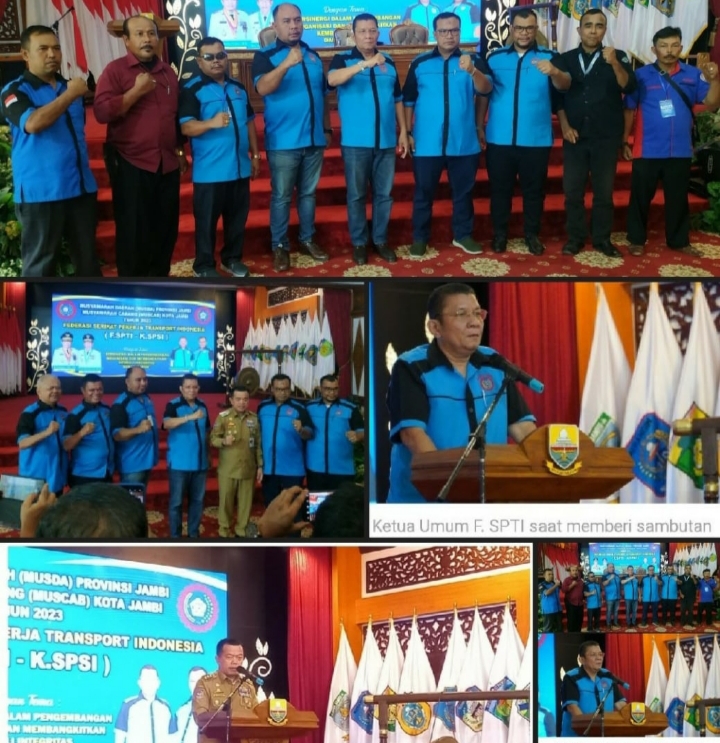 Al Haris Buka Musda & Muscab F. SPTI - K. SPSI Serta Apresiasi Keberadaan di Provinsi Jambi ...