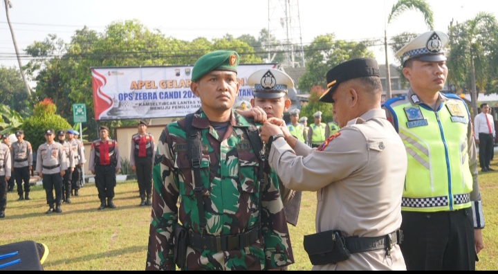 Personel Kodim 0736/Batang Siap Bantu Operasi Zebra Candi 2023 - JURNAL POLISI