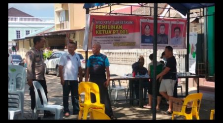 Lie Cong Terpilih Menjadi Ketua RT 001/RW 005 Kelurahan Teluk Tering ...
