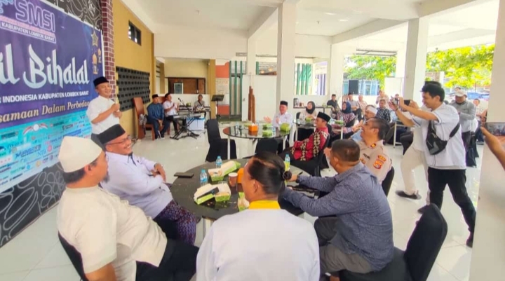 Bupati Lobar Hadiri Acara Halal Bihalal SMSI Lobar, Merajut Kebersamaan Dalam Perbedaan ...