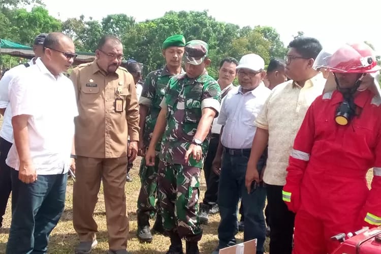 Wakili Bupati Rohil, Suwandi Jadi Irup Apel Kesiapan Penanggulangan ...