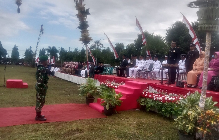 Upacara Penurunan Bendera Merah Putih dalam Rangka Memperingati HUT RI ke-78 Tahun 2023 di ...