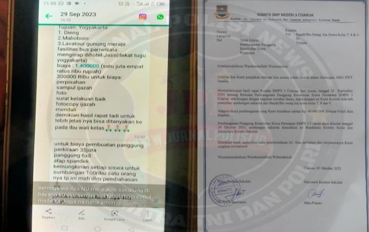 Horee…!!! Soal Pungutan Uang Perpisahan Dan Pembangunan Panggung ...