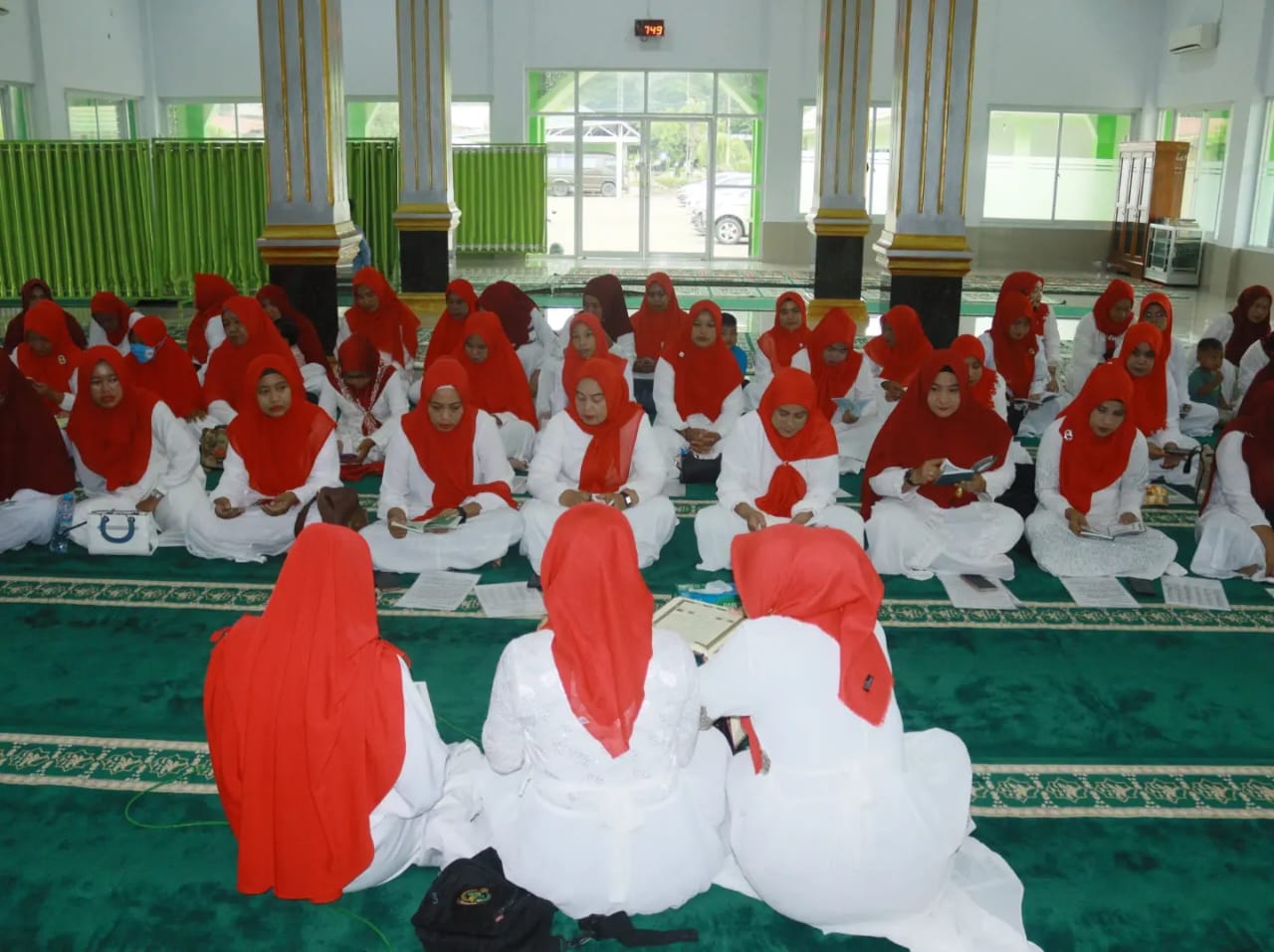 Doa Bersama Dalam Rangka Memperingati HUT Persit Kartika Chandra Kirana ke-78 Tahun 2024 ...