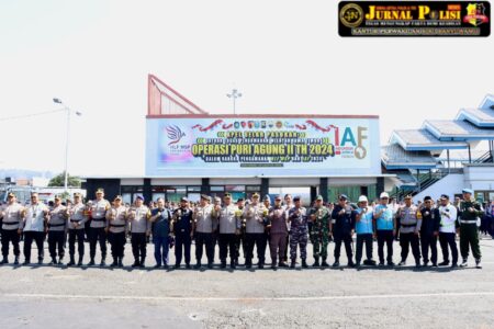 Apel Gelar Pasukan Operasi Puri Agung II 2024 Di ASDP Ketapang Banyuwangi Jelang KTT IAF II 2024 ...