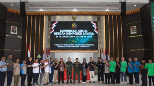 Kasrem 031/WB Hadiri Syukuran HUT ke 65 PEPABRI Tahun 2024 - JURNALPOLISI.ID