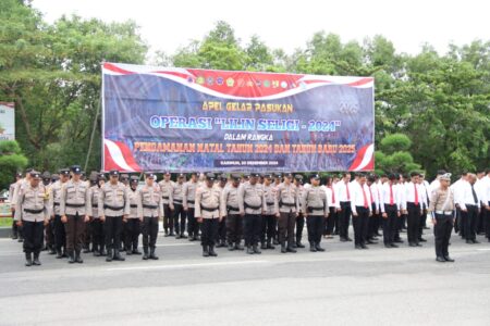 Polres Karimun Turunkan Ratusan Personel Pada Operasi Lilin Seligi 2024 - JURNALPOLISI.ID