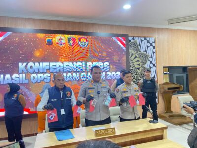 Polres Blora Tangkap 5 Pelaku Premanisme dalam Operasi Aman Candi 2025 - JURNALPOLISI.ID