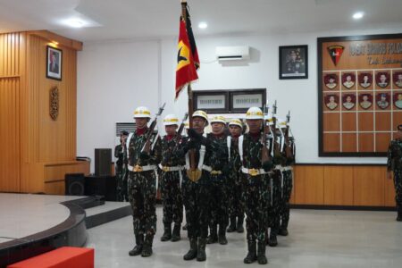 HUT ke-66, Batalyon A Pelopor Brimob Kaltim Gelar Penyucian Tunggul - JURNALPOLISI.ID